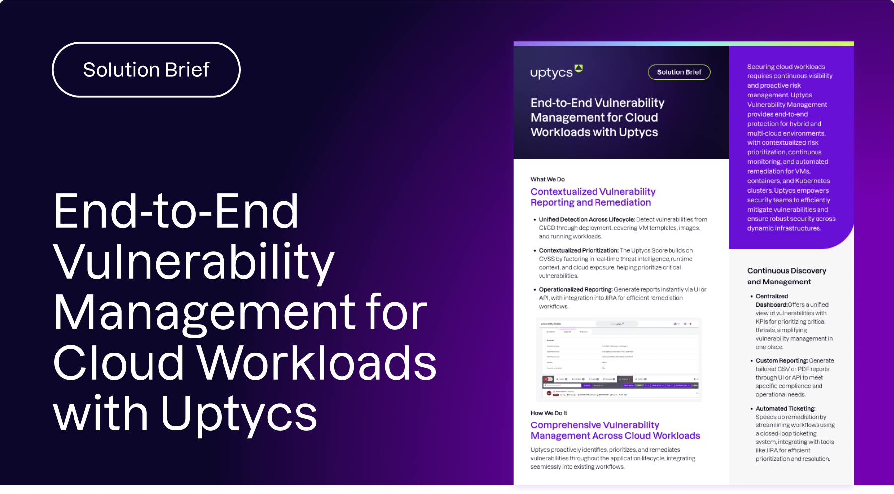 End-to-End Vulnerability Management | Uptycs